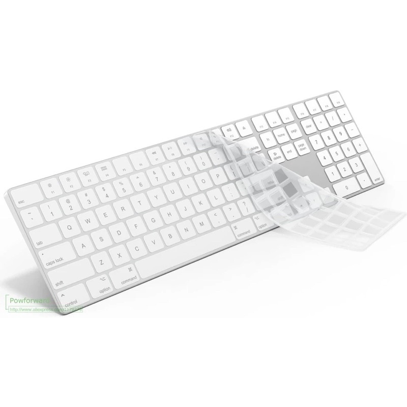 Silicone Keyboard Cover For Magic keyboard A1843 Numeric Us Membrane ...
