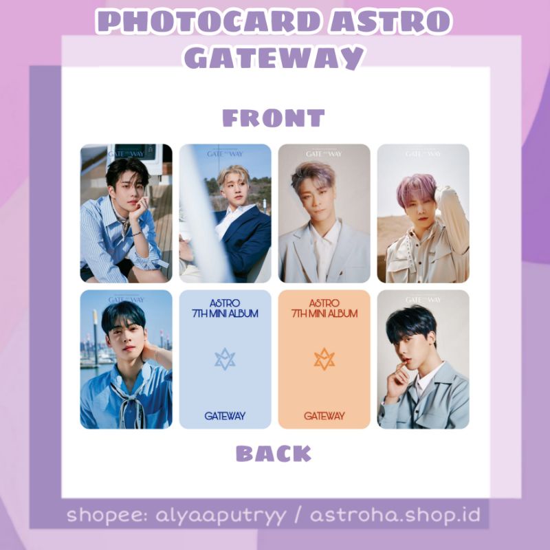 Photocard Astro Gateway Another World Time Traveler Set Unofficial ...
