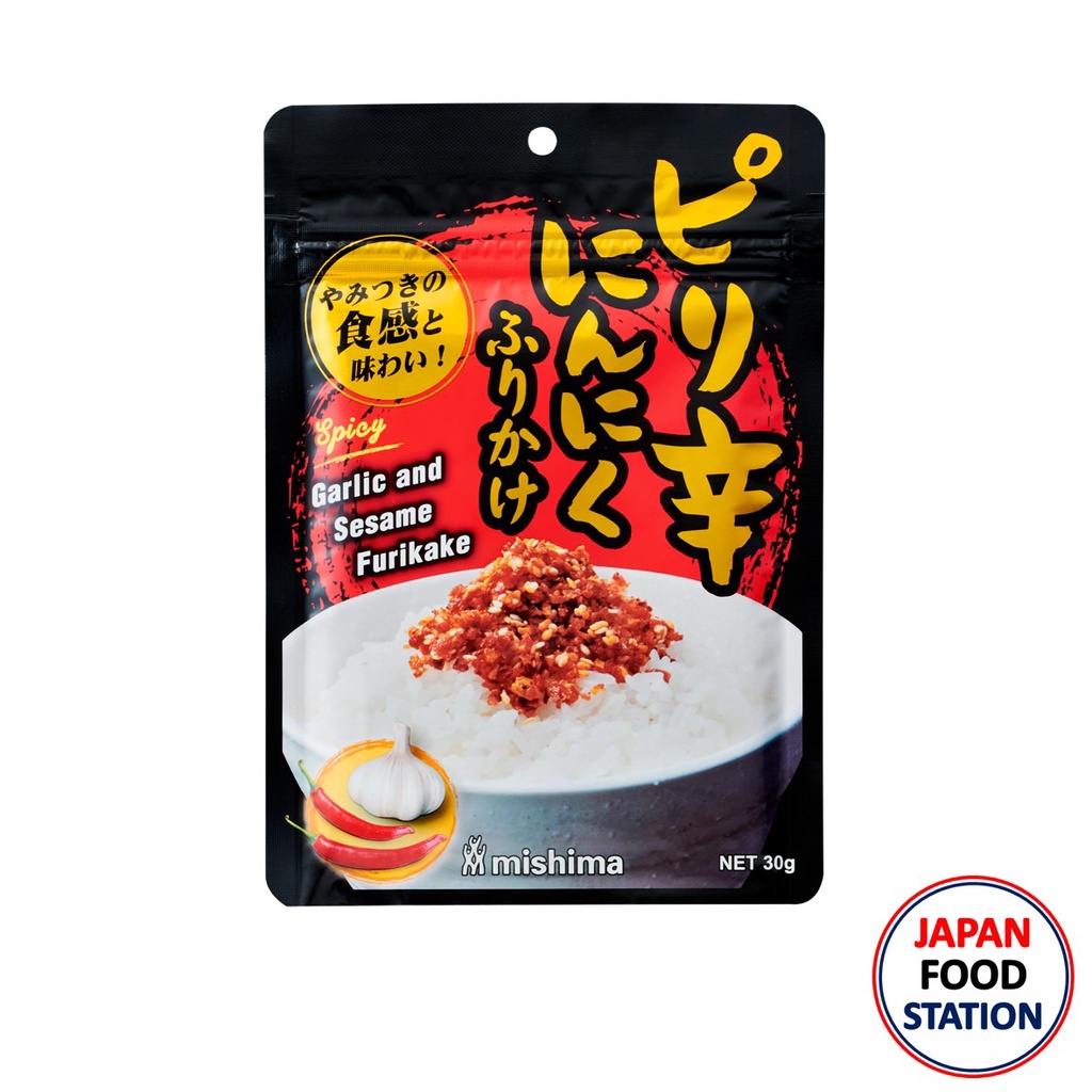 MISHIMA FOODS SPICY GARLIC&SESAME FURIKAKE 30G (18330) ผงโรยข้าว ...