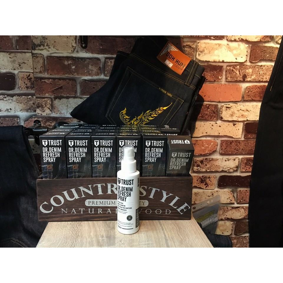 Dr.Denim Refresh Spray สเปรย์ทำความสะอาดผ้ายีนส์ | Shopee Thailand