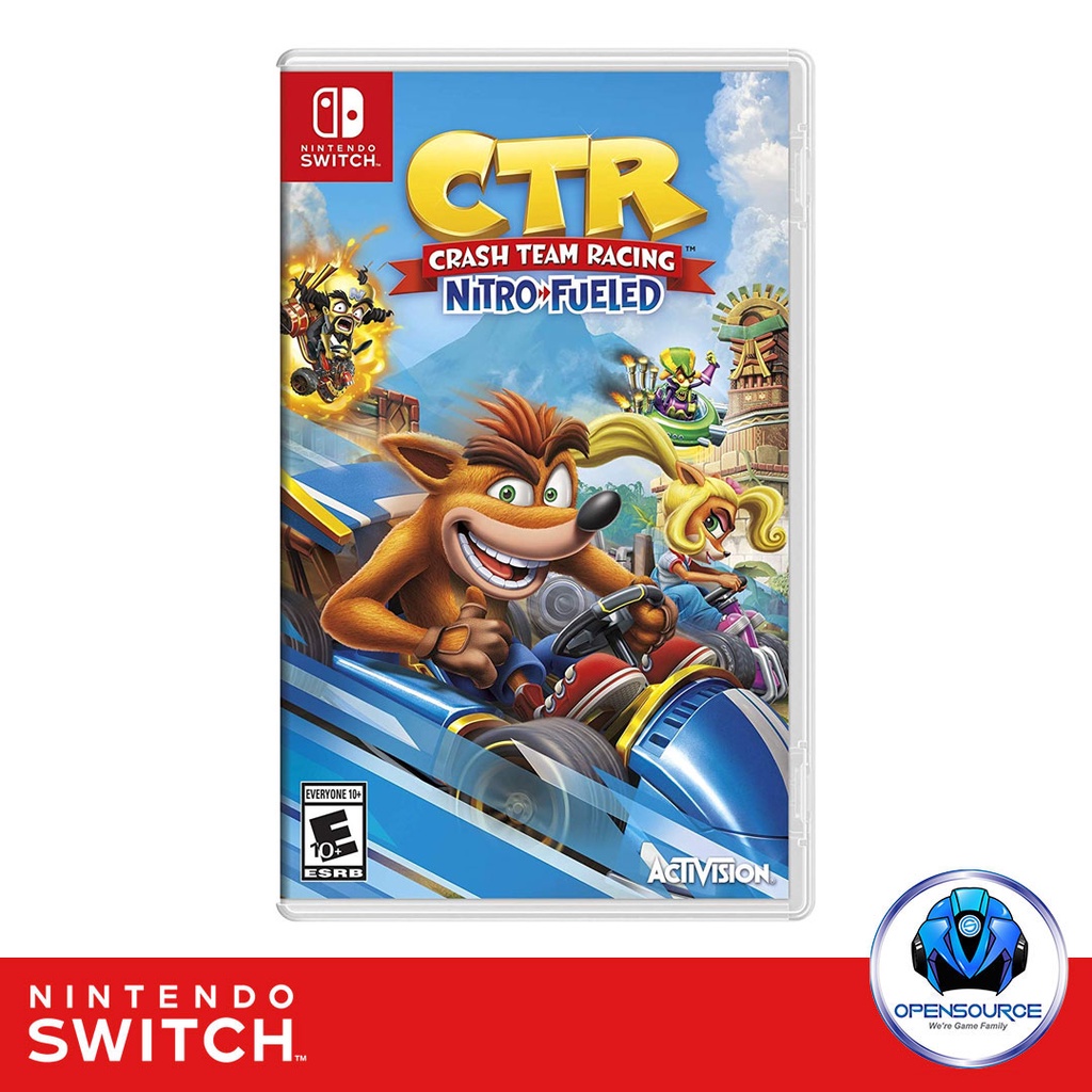 [พร้อมส่ง]Nintendo: CTR Crash Team Racing Nitro Fueled (US Z1 แท้) แผ่น ...