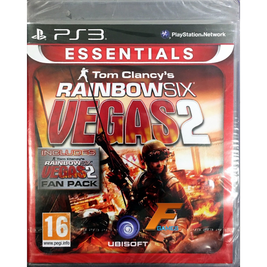 PS3 Tom Clancy's Rainbow Six: Vegas 2 (Zone 2 / EU / English) แผ่นเกมส์ ...