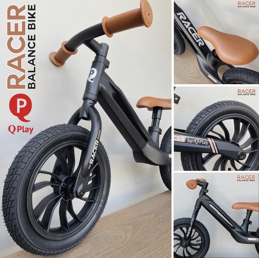 【Official Store】Qplay Racer Balance Bike จักรยานทรงตัวขาไถ (สีเขียว&ขาว ...