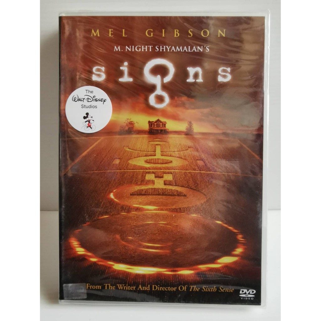DVD : SIGNS (2002) สัญญาณสยองโลก " Mel Gibson, Joaquin Phoenix " A Film ...