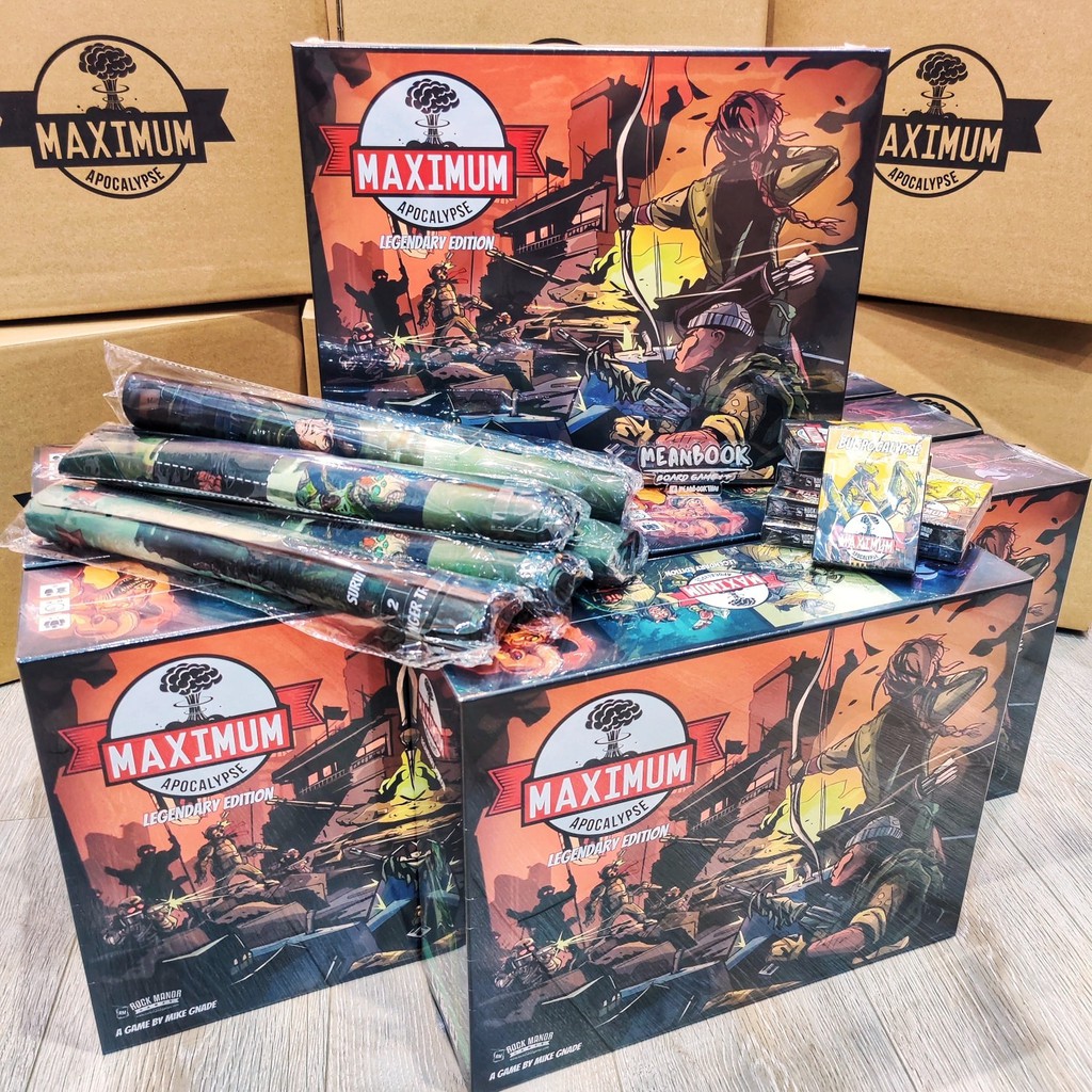 Maximum Apocalypse : The Legendary Box and Miniatures "Kickstarter ...