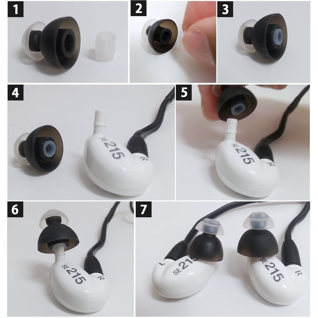 Spinfit CP240 จุกหูฟัง ซิลิโคน แบบ 2 ชั้น หูฟัง In-Ear Monitors (IEMs ...