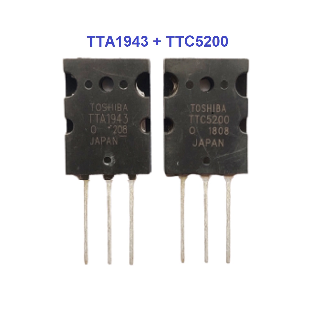 TTA1943+TTC5200 TTA 1943 TTC 5200 Toshiba Ttc5200 Transistor - Original Ttc 5200 Tta 1943 Tr ...