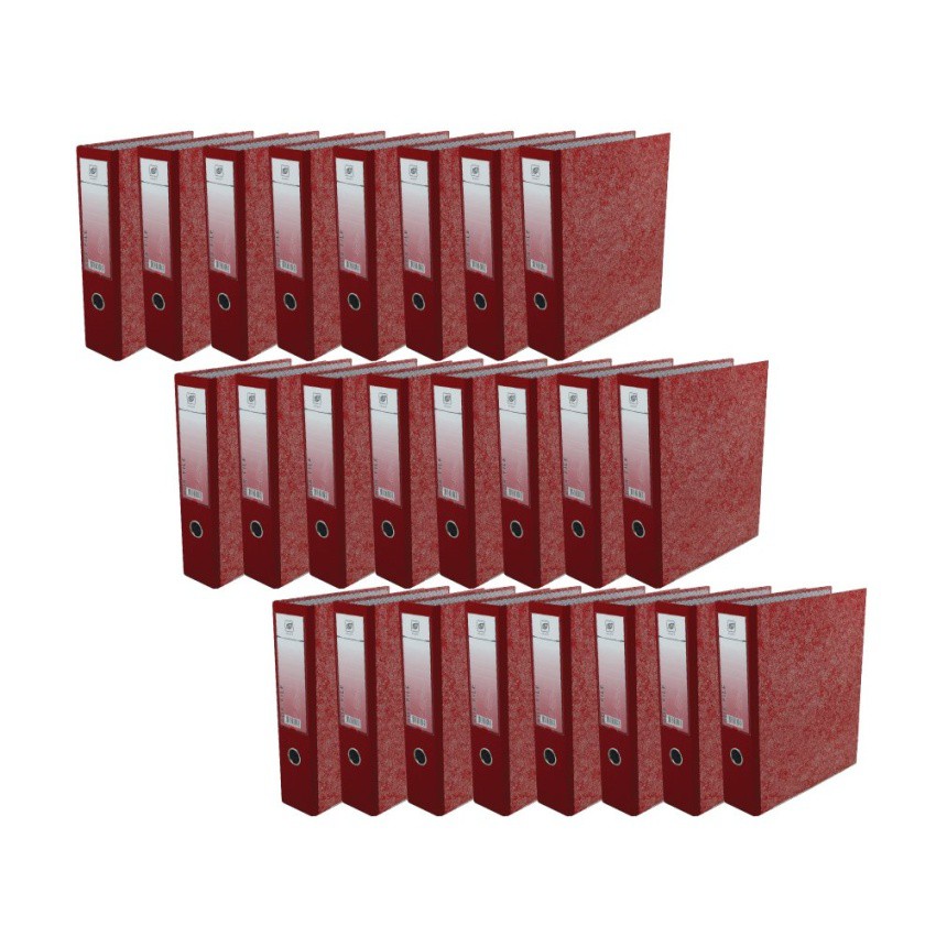 UD FILE แฟ้มสันกว้าง F4 3 นิ้ว รุ่น 690F 24 ชิ้น(Red) | Shopee Thailand