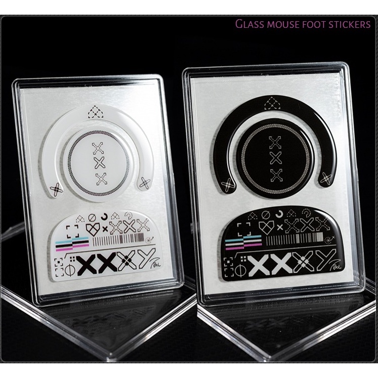 พร้อมส่งด่วน จากไทย ฟีทกระจก Glass Mouse Feet for Logitech & Razer ...