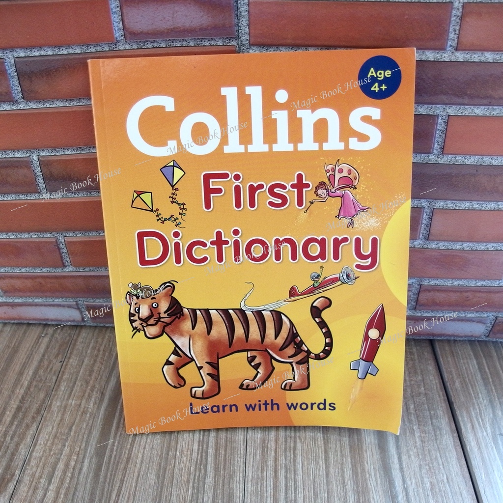 Collins First Dictionary; Learn with words : หนังสือความรู้เด็กปกอ่อน ภาษาอังกฤษ (มือสอง) ขนาด ...