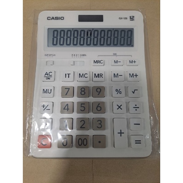GX-12B เครื่องคิดเลข Casio 12 หลัก ของแท้ ของใหม่ ประกันศูนย์ | Shopee Thailand