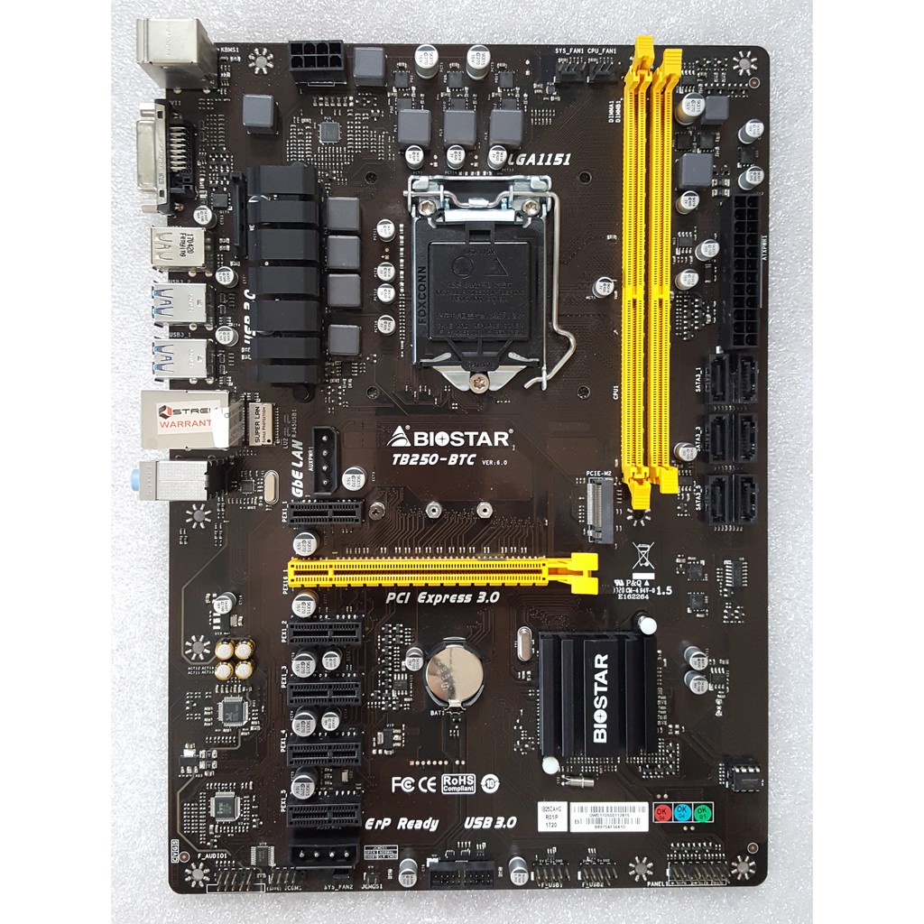Mainboard Biostar tb250-BTC (5) | Shopee Thailand