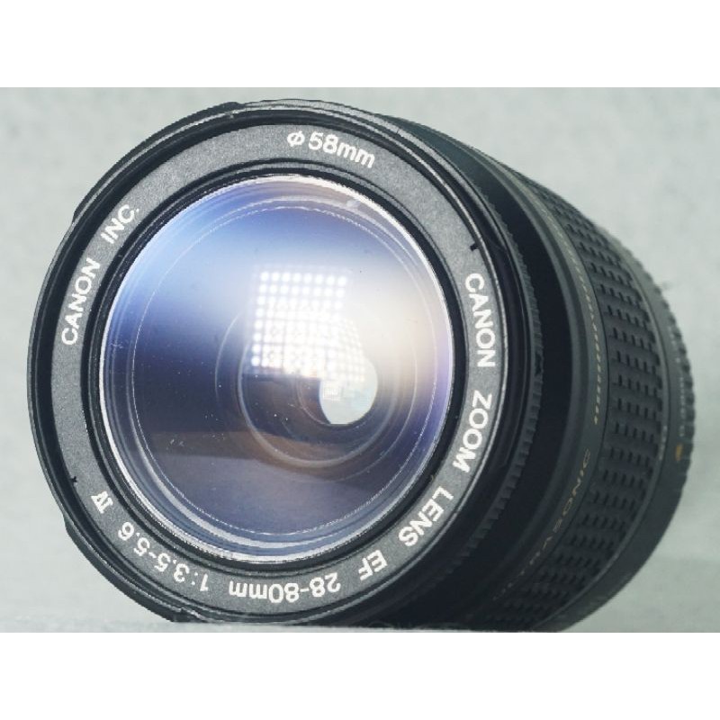 เลนส์ ยี่ห้อแคนอน auto Canon zoom EF-s 28-80mm f3.5-5.6 lV Ultrasonic ...