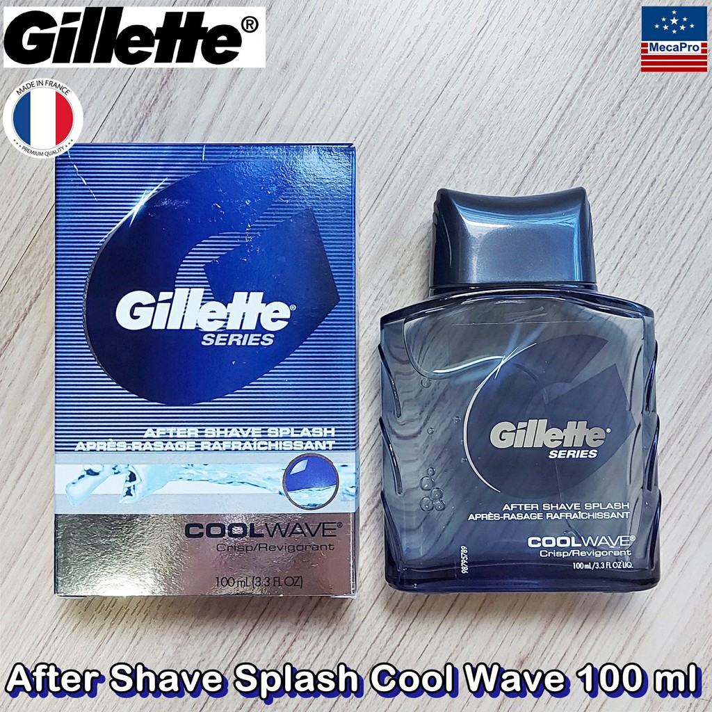 Gillette® Series After Shave Splash Cool Wave 100 ml ยิลเลตต์ ผลิตภัณฑ์ ...