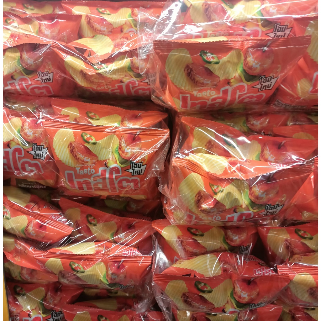 เทสโต ขนาด 11กรัม/ถุง ยกแพ็ค 12ถุง (สินค้ามีตัวเลือก) มันฝรั่งทอดกรอบ ...