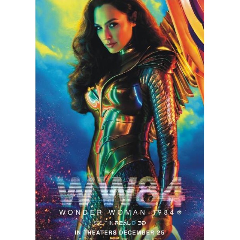 Poster Wonder Woman :WW84 ขนาด 11.5 X 16.5 นิ้ว | Shopee Thailand