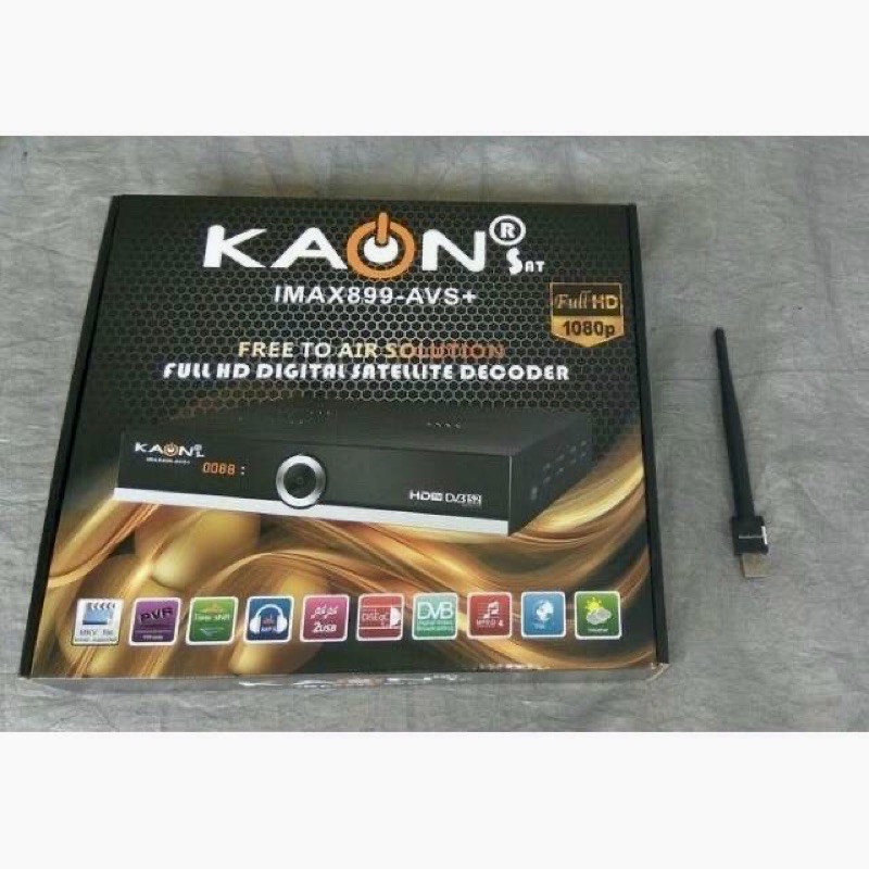 ตัวรับสัญญาณไร้สาย Imax 899HD AVS + ไวไฟ | Shopee Thailand
