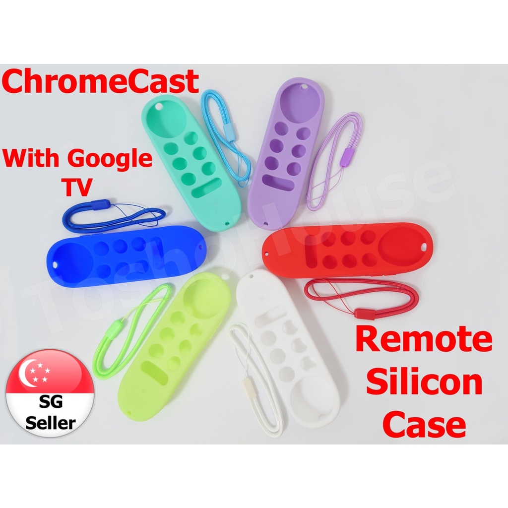 [ผู้ขาย Sg] ChromeCast With Google TV Remote Silicon Case | Shopee Thailand