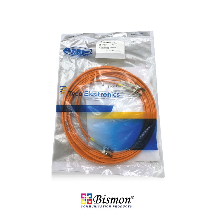 Commscope 0-2105058-5 สายไฟเบอร์สำเร็จรูป AMP - ST-ST Patch Cord Multi ...