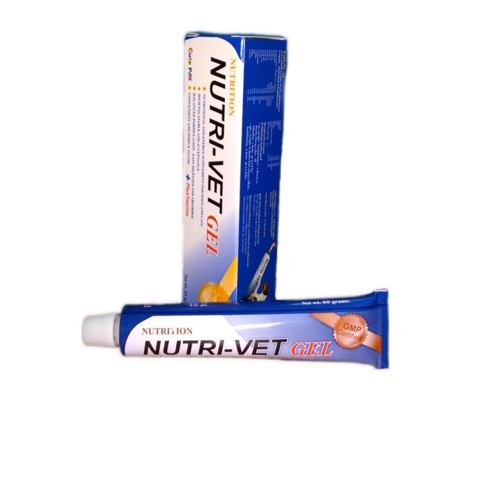 Nutri-Vet Gel เจลวิตามิน เจลพลังงาน เจลสัตว์ป่วย สุนัข แมว 50 g | Shopee Thailand