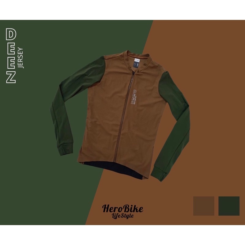 เสื้อปั่นจักรยานแขนยาว : ALL DAY ALL DEEZ มี 5 สี | Shopee Thailand