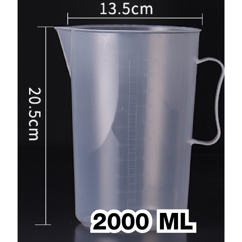 ถ้วยตวงพลาสติก Catkitchen ถ้วยตวง เหยือกตวง พลาสติกเกรดเอ ทนร้อนได้ ถ้วยตวงพลาสติก 100 ml 2000 ...