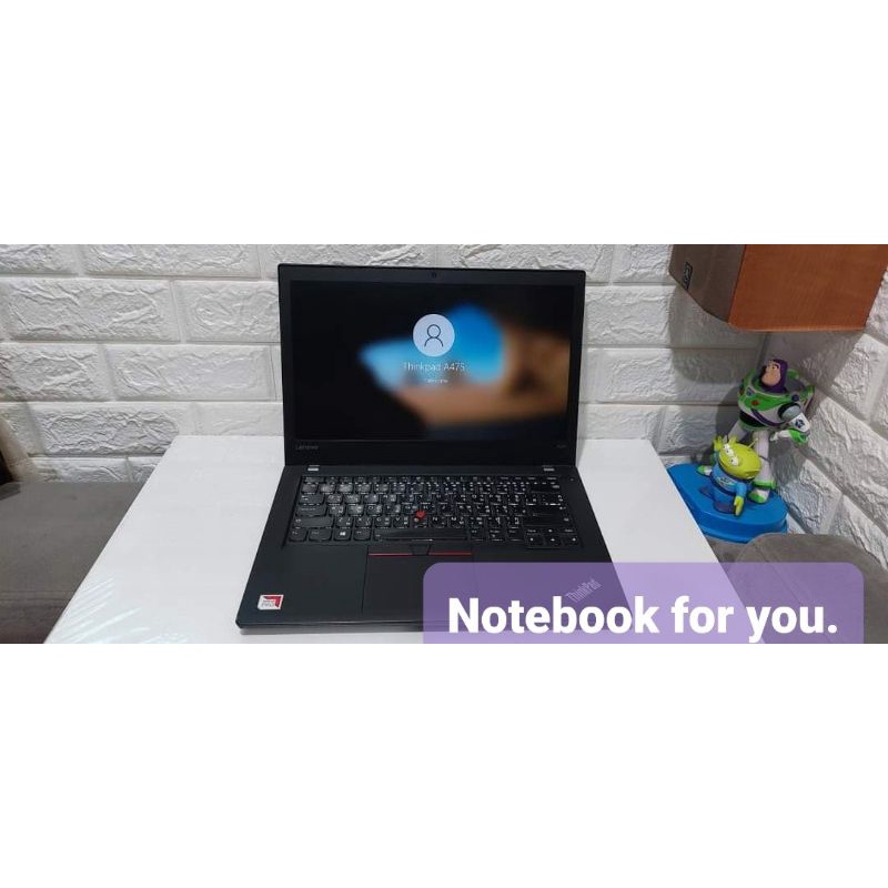 NB Thinkpad A475 CPU AMD PRO A12-8830B R7 2.50 Ghz Ram 8G SSD M.2 Nvme ...