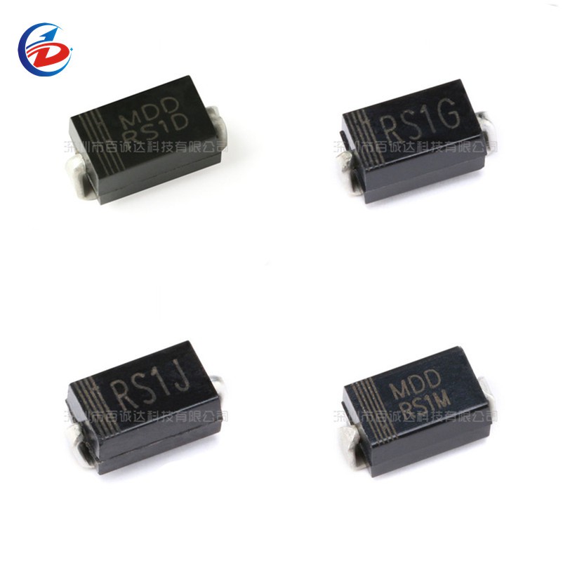 10PCS SMD RS1D RS1G RS1J RS1M SMA การกู้คืนอย่างรวดเร็วไดโอดวงจรเรียงกระแส | Shopee Thailand