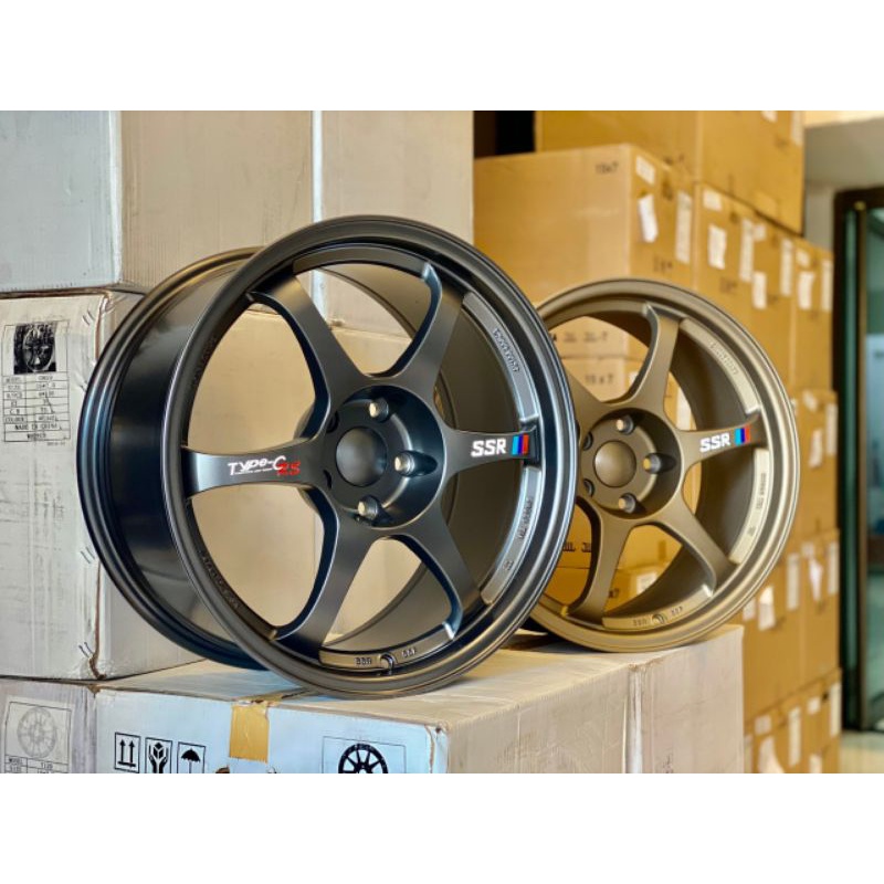 ล้อ แม็กซ์ SSR TypeC RS ขอบ18 5รู 114.3 พร้อมส่ง | Shopee Thailand