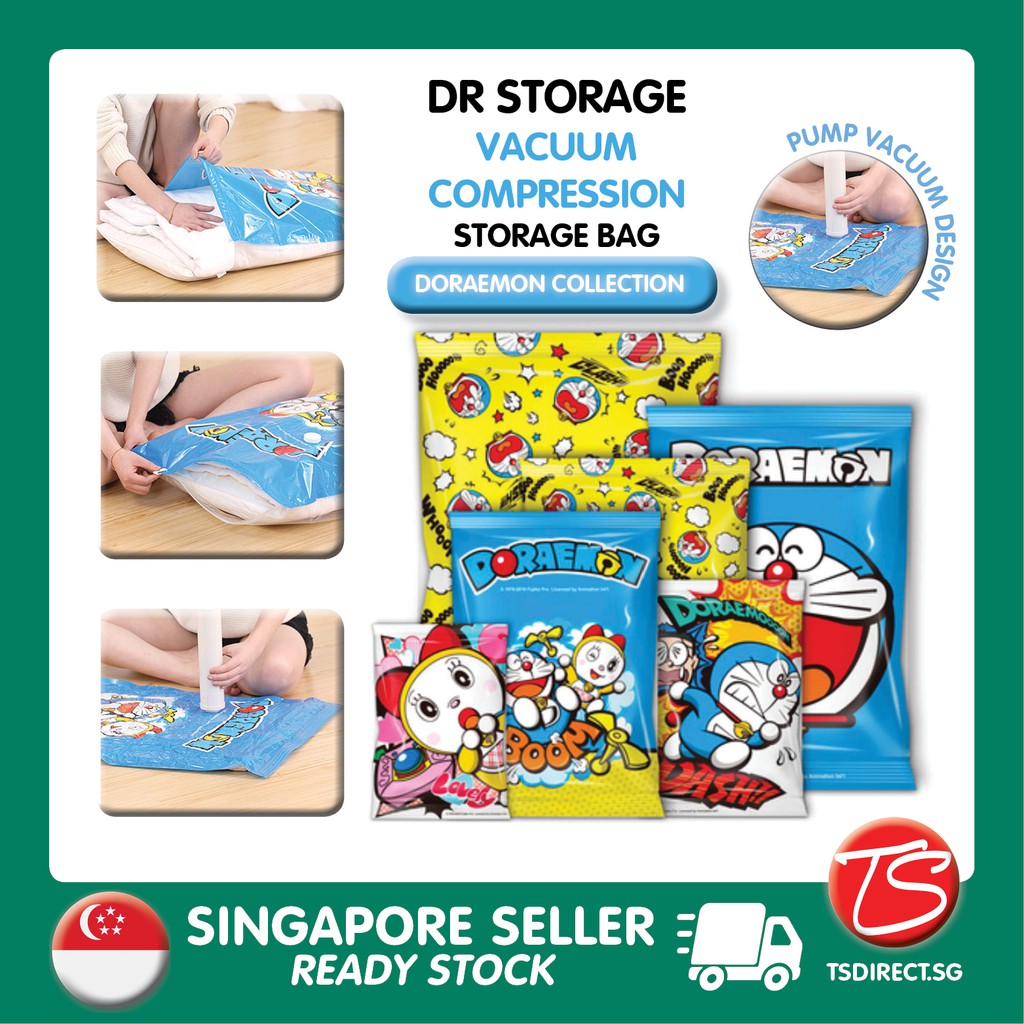[SINGLE Pack] DR Storage Doraemon Collection คุณภาพสูญญากาศการบีบอัด ...