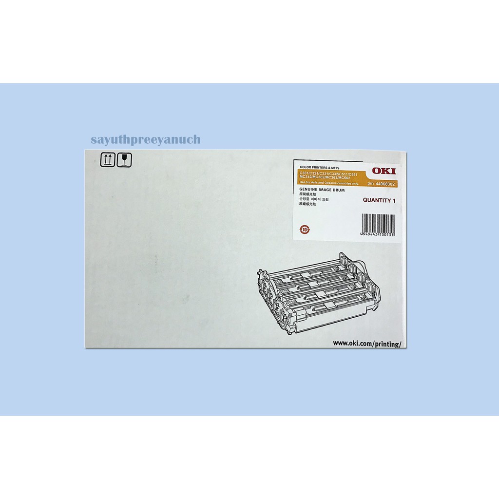 44968302 - OKI GENUINE IMAGE DRUM ( C301 / C321 / C331 / C332 / MC362 ...