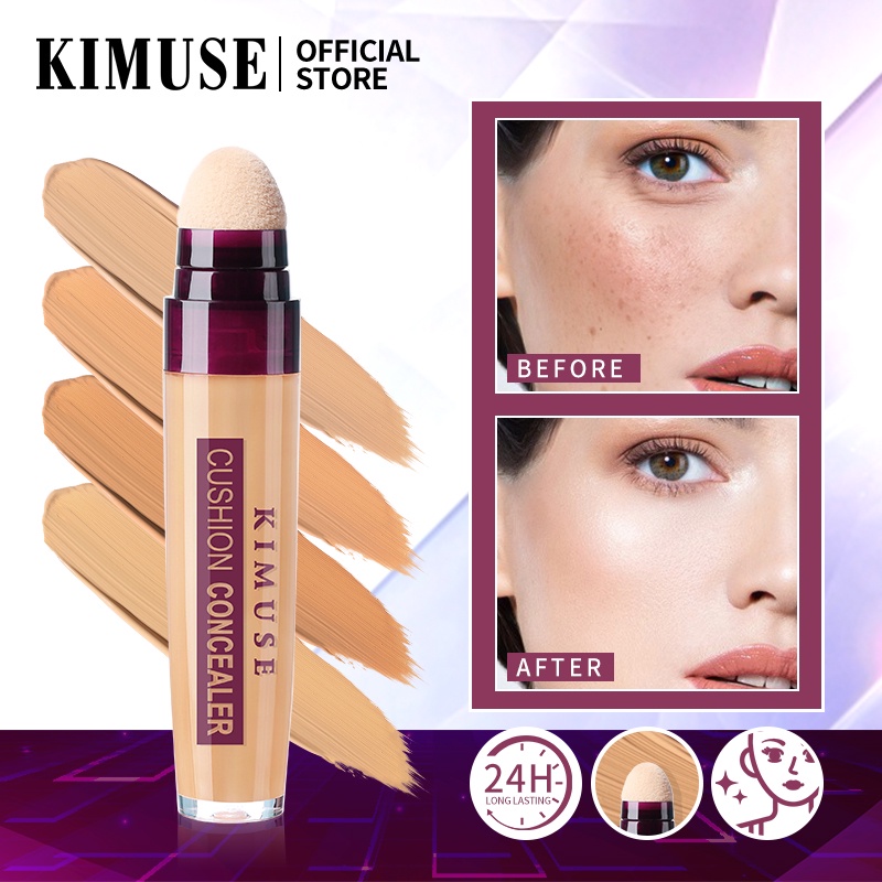 Kimuse คอนซีลเลอร์ 4 สีเครื่องสําอางแต่งหน้า | Shopee Thailand