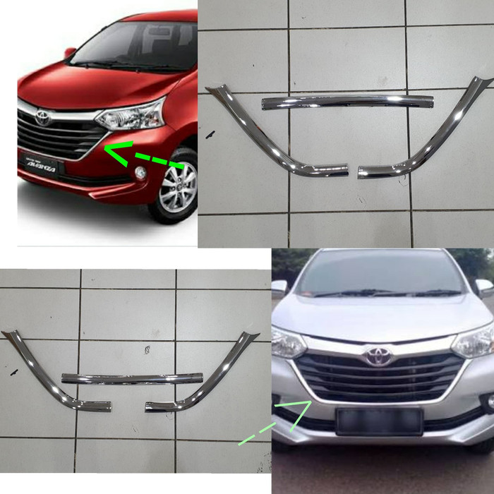 รายการกระจังหน้าล่างสําหรับ toyota grand avanza/ great xenia 2015 ถึง ...