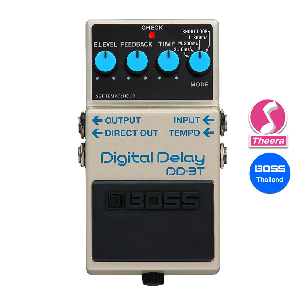 BOSS DD-3T DIGITAL DELAY เอฟเฟ็กต์กีตาร์ BOSS EFFECT DD3T DD3 รับประกัน ...