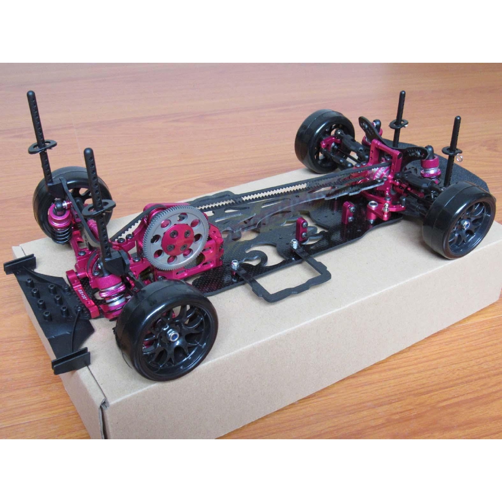 1/10 Alloy & Carbon SAKURA D4 AWD EP Drift Racing Car Frame Body Kit # ...