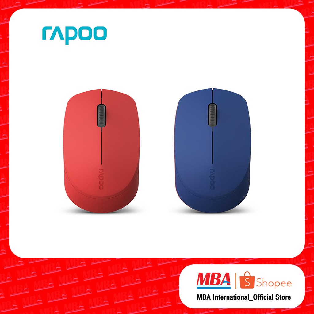 Rapoo M100 – Multi-mode Wireless Mouse (เมาส์เงียบไร้เสียง) | Shopee ...