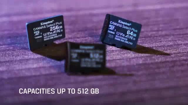 Kingston Micro SD Card 16,32,64,128 GB (SDCS2) Canvas Class10 UHS-I ...
