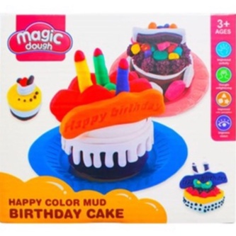 Magic dough ดินน้ำมัน แป้งโดว์ พร้อมแป้นพิมหน้าเค้ก และอุปกรณ์ ของเล่นเด็ก ของเล่นเสริมทักษะ ของ ...