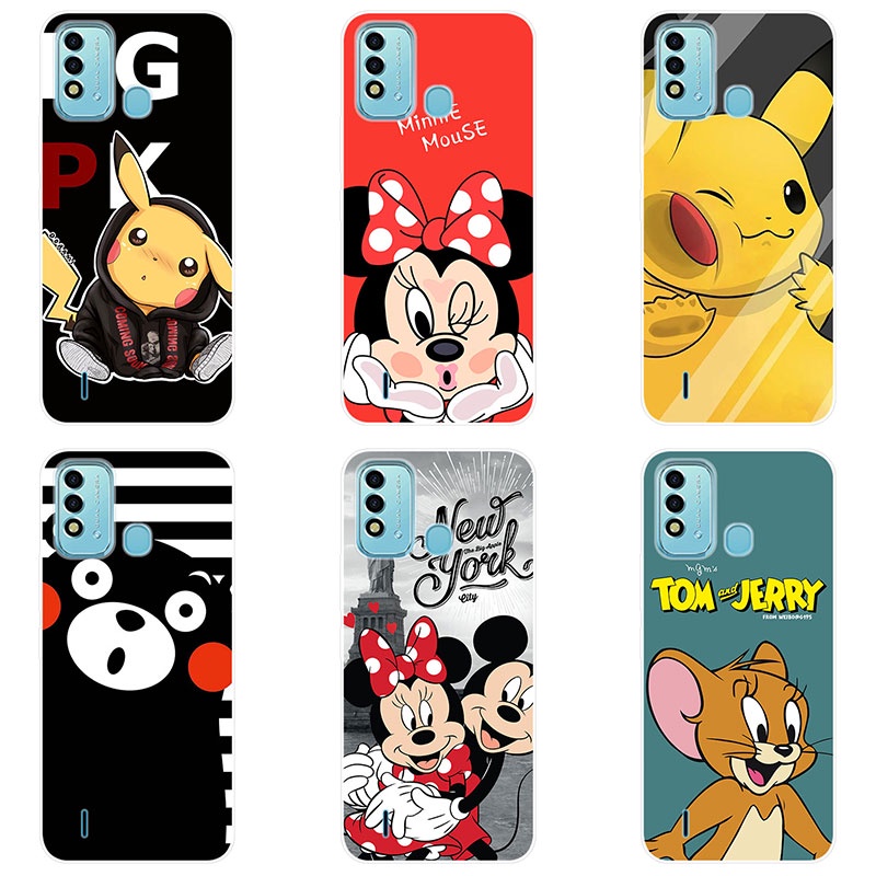 เคสโทรศัพท์ ซิลิโคน TPU พิมพ์ลายการ์ตูน สำหรับ itel Vision 2S เคส เคส ...