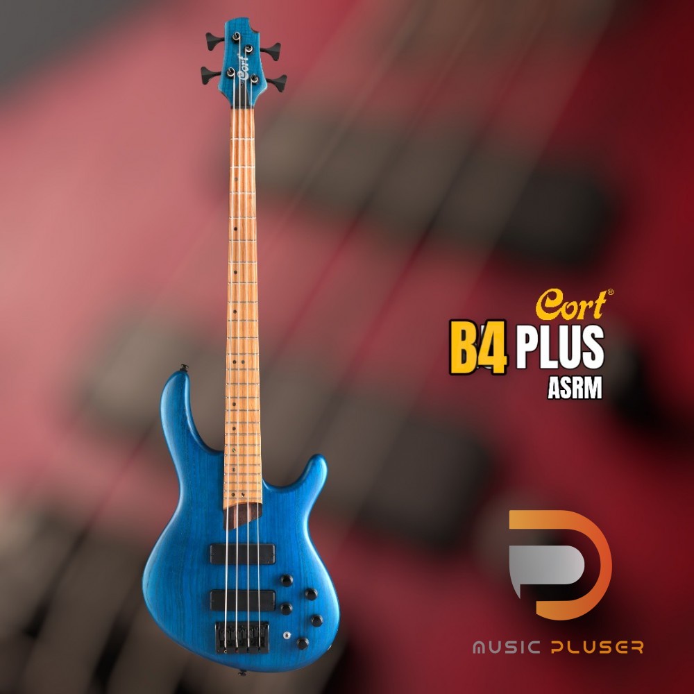 Cort B4 Plus AS RM เป็นเบสที่จัดสเปคเกินราคาไม่ว่าจะเป็น BARTOLINI MK-1 PICKUPS, MARKBASS MB-1 ...