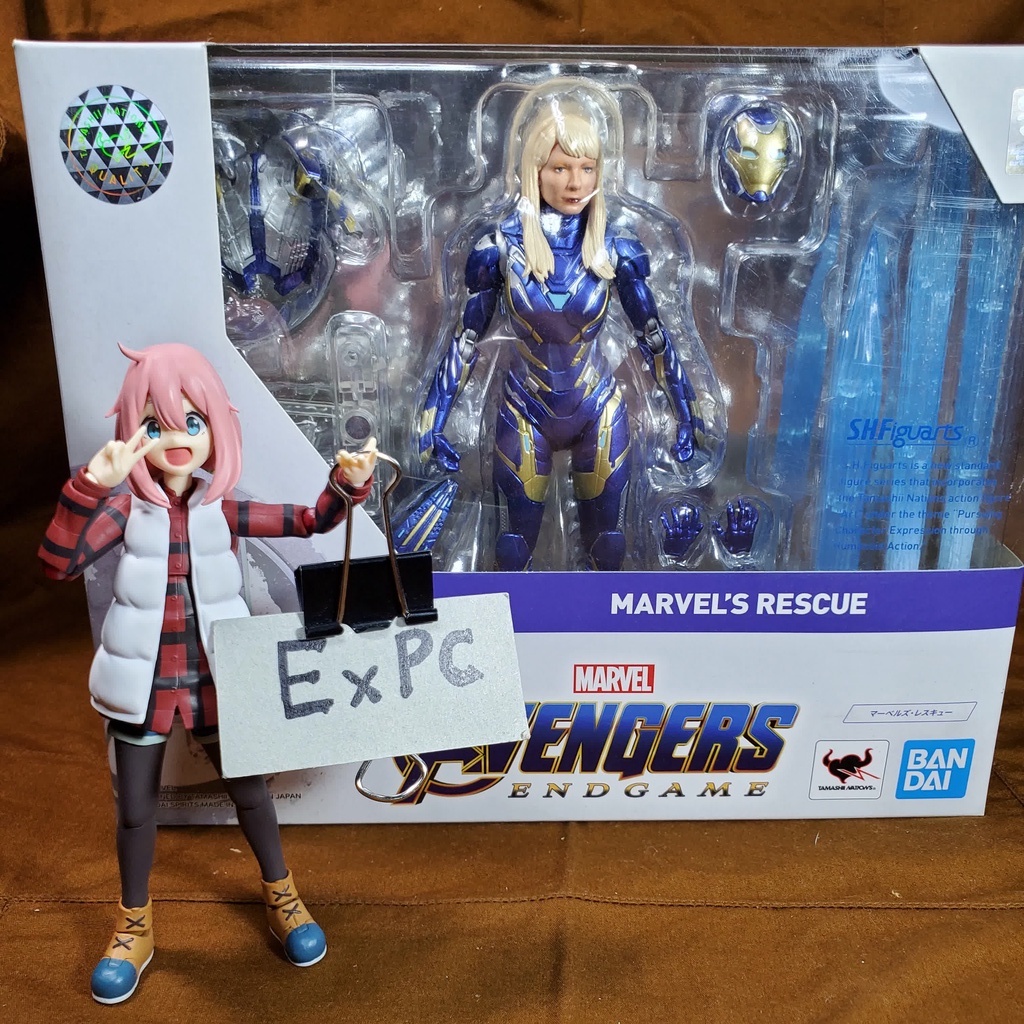 ExPC: [NEW] S.H.Figuarts SHF - Marvel's Rescue [Avengers Endgame ...
