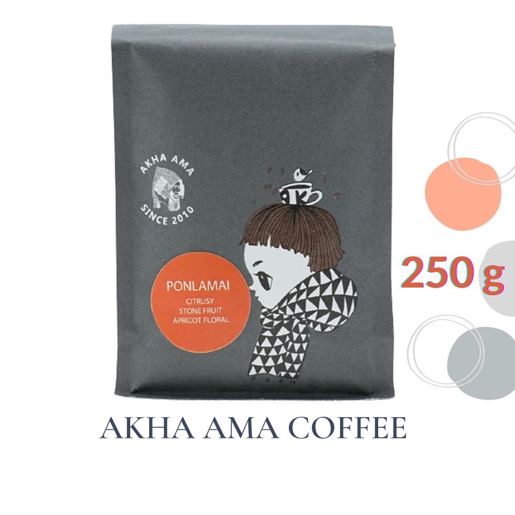 AKHA AMA COFFEE กาแฟ อาข่า อ่ามา : PONLAMAI เมล็ดกาแฟคั่ว อาข่า อาม่า ...