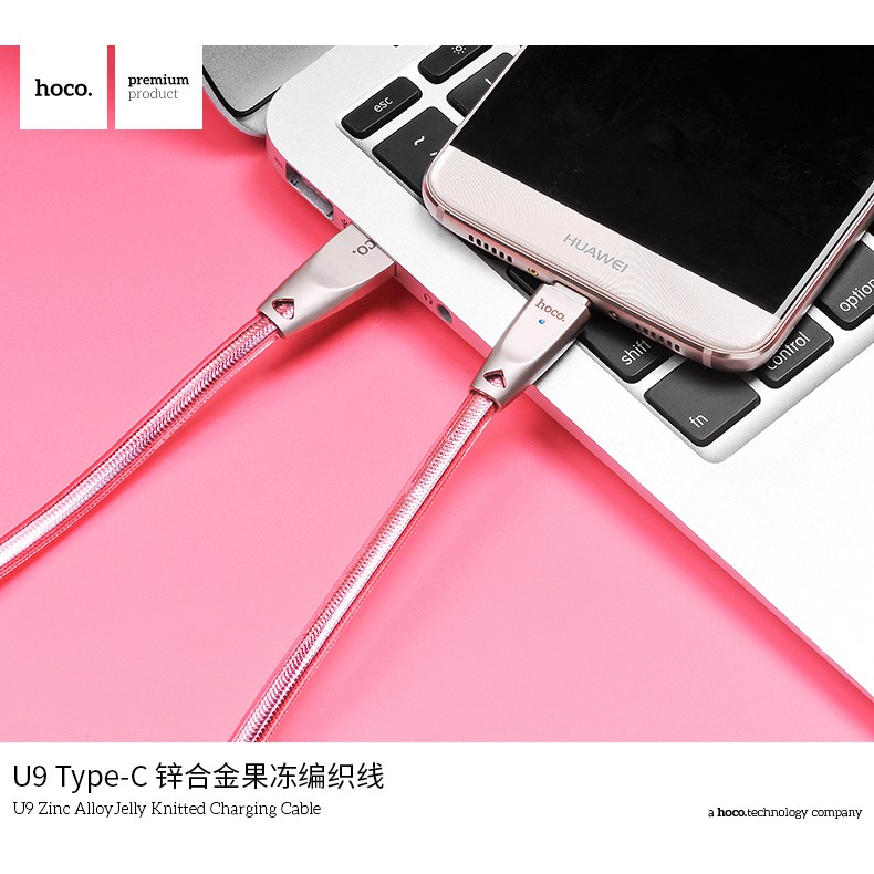 สายชาร์จ Hoco Android ของแท้ รุ่น U9 Type C | Shopee Thailand