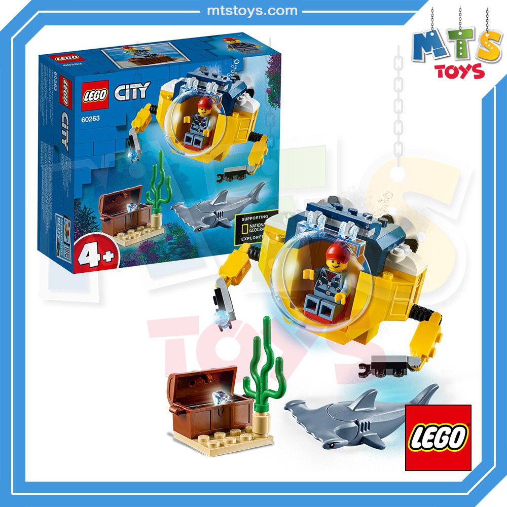 **MTS Toys**Lego 60263 City : Ocean Mini-Submarine เลโก้แท้ | Shopee ...