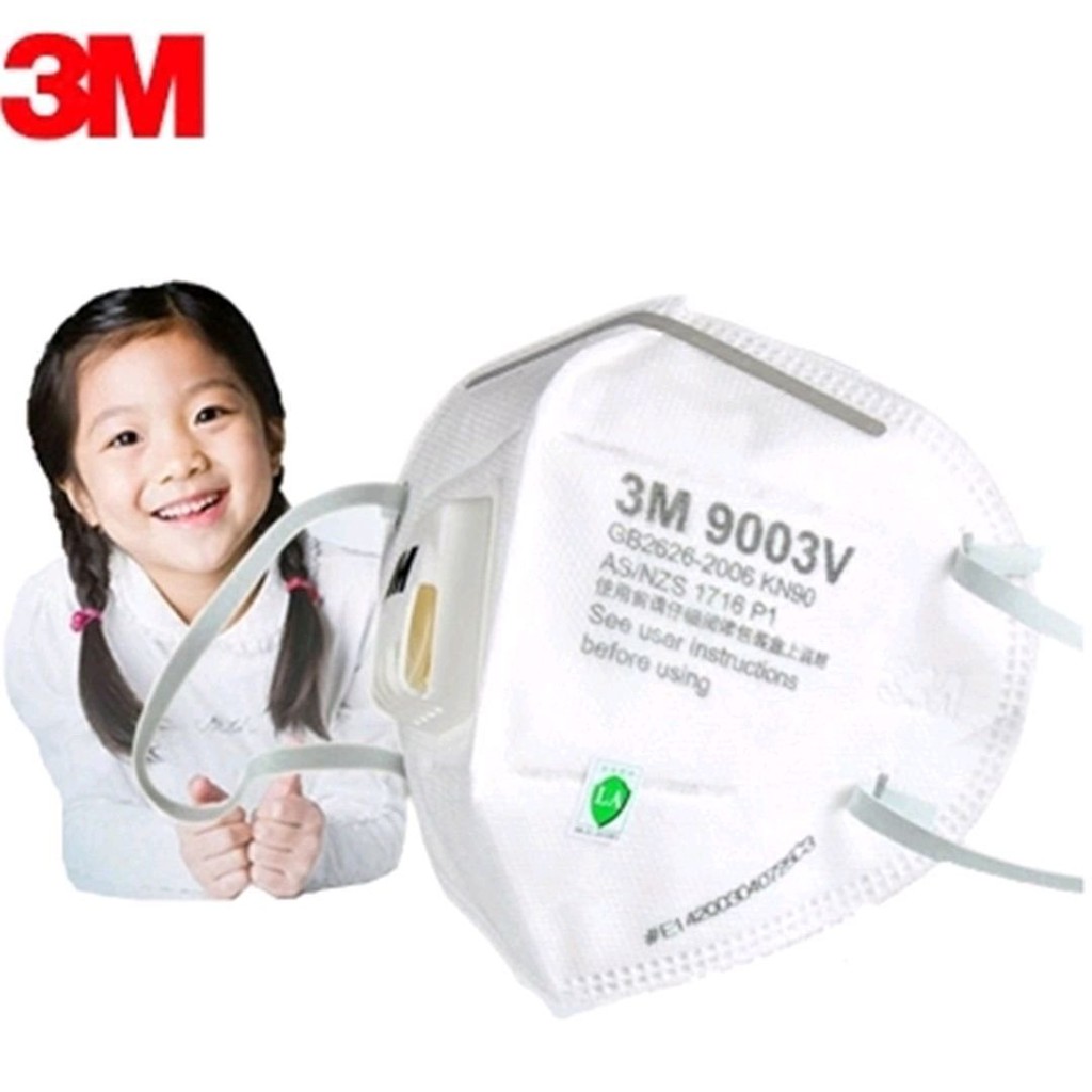 หน้ากากอนามัย สำหรับเด็ก N90 3M 9003V | Shopee Thailand