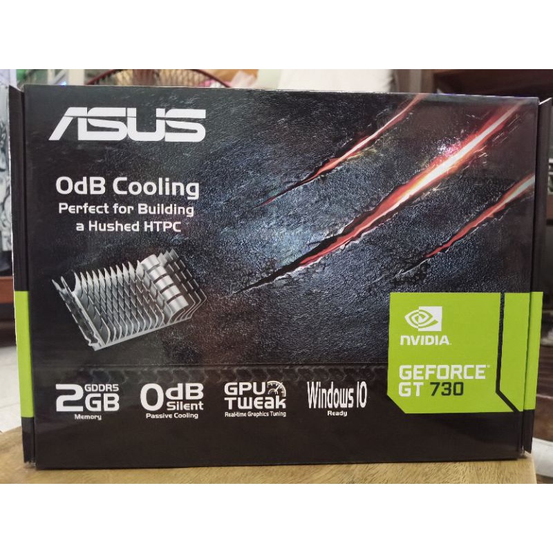 VGA ASUS GIGABYTE GEFORCE GT 730 SL BRK - 2GB DDR5 | Shopee Thailand