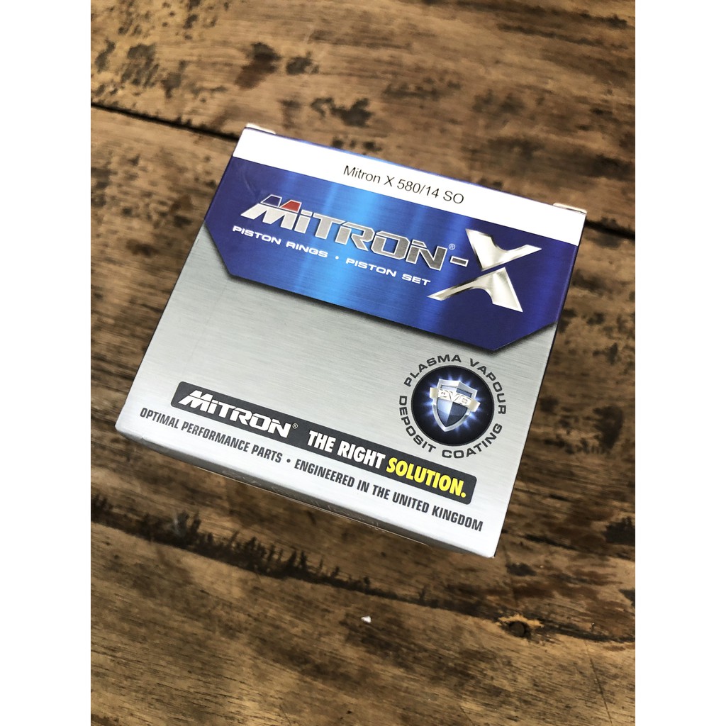 ลูกสูบMitron-X ( ครบชุด ) ( สลัก14มิล ) ของแท้ ขนาด57-66มิล ( ลูกสูบไมต ...