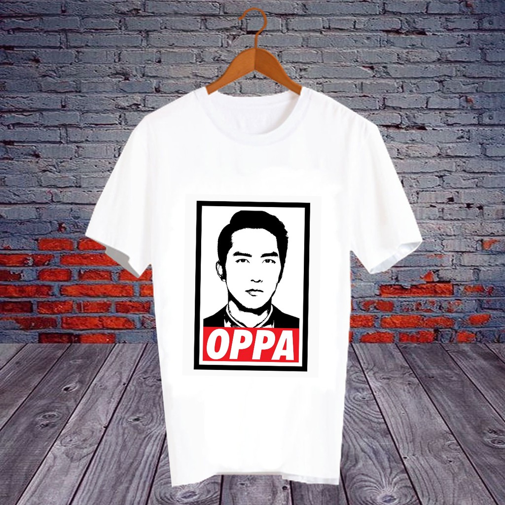 เสื้อยืดสีขาว สั่งทำ Fanmade แฟนเมด แฟนคลับ ศิลปินเกาหลี โอปป้า ซงซึงฮอ ...