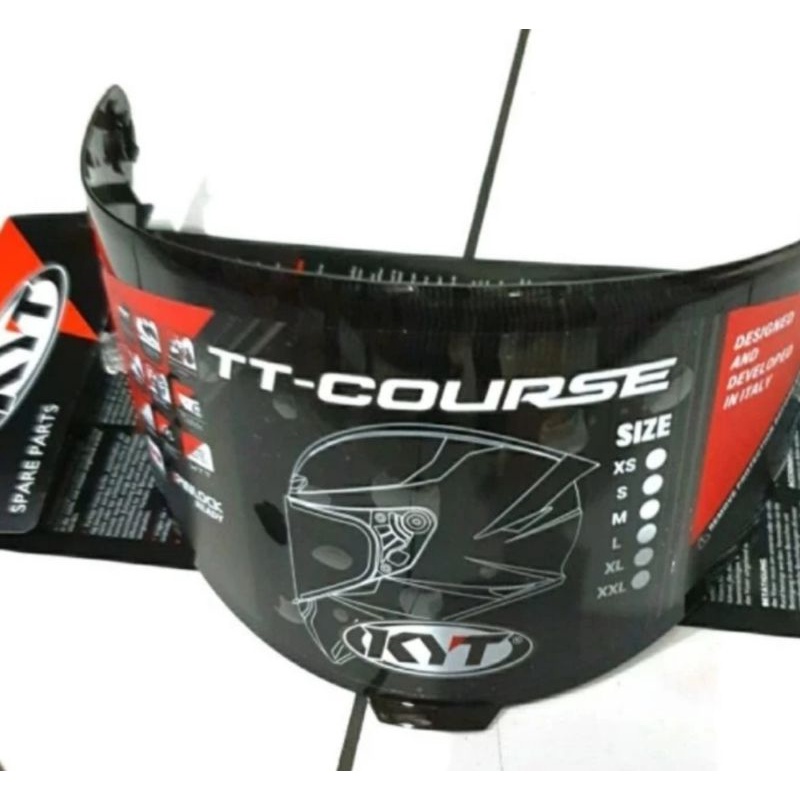 ของแท้ KYT TT Course Dark Smoke Visor KYT | Shopee Thailand