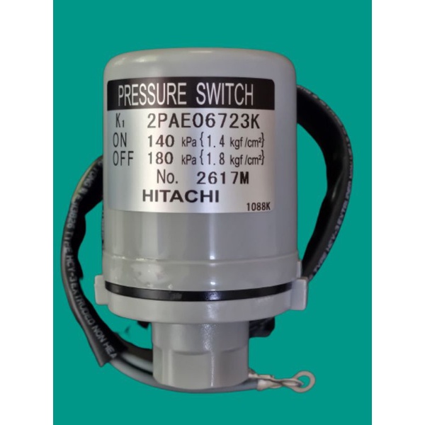pressure switch Hitachi / สวิตช์ แรงดัน ปั้มนำ้ฮิตาชิ ของแท้ ตรงรุ่น ...